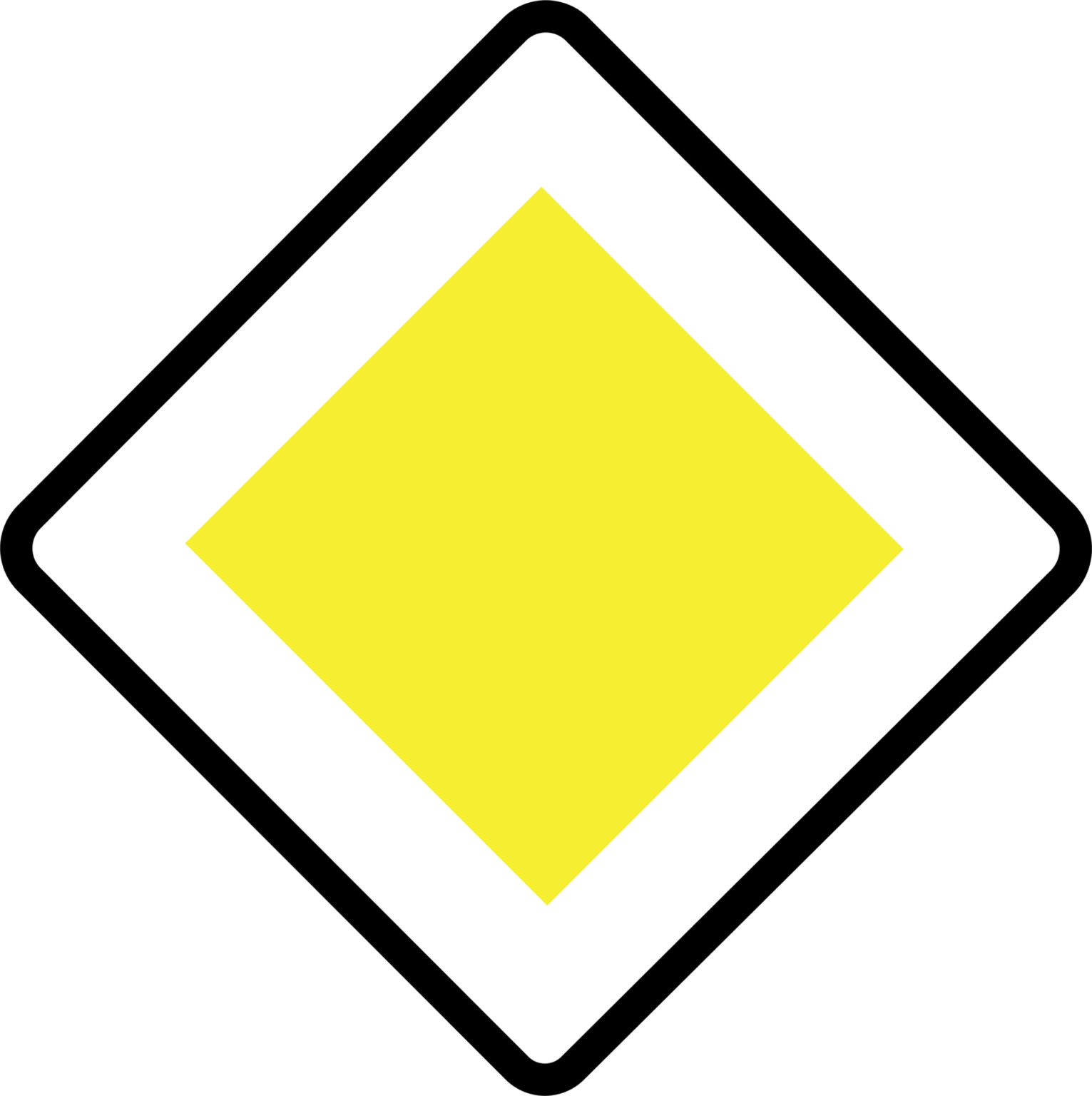 Priority at Priority Intersections: Rules and Explanation