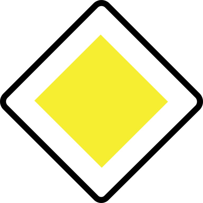 Priority at Priority Intersections: Rules and Explanation