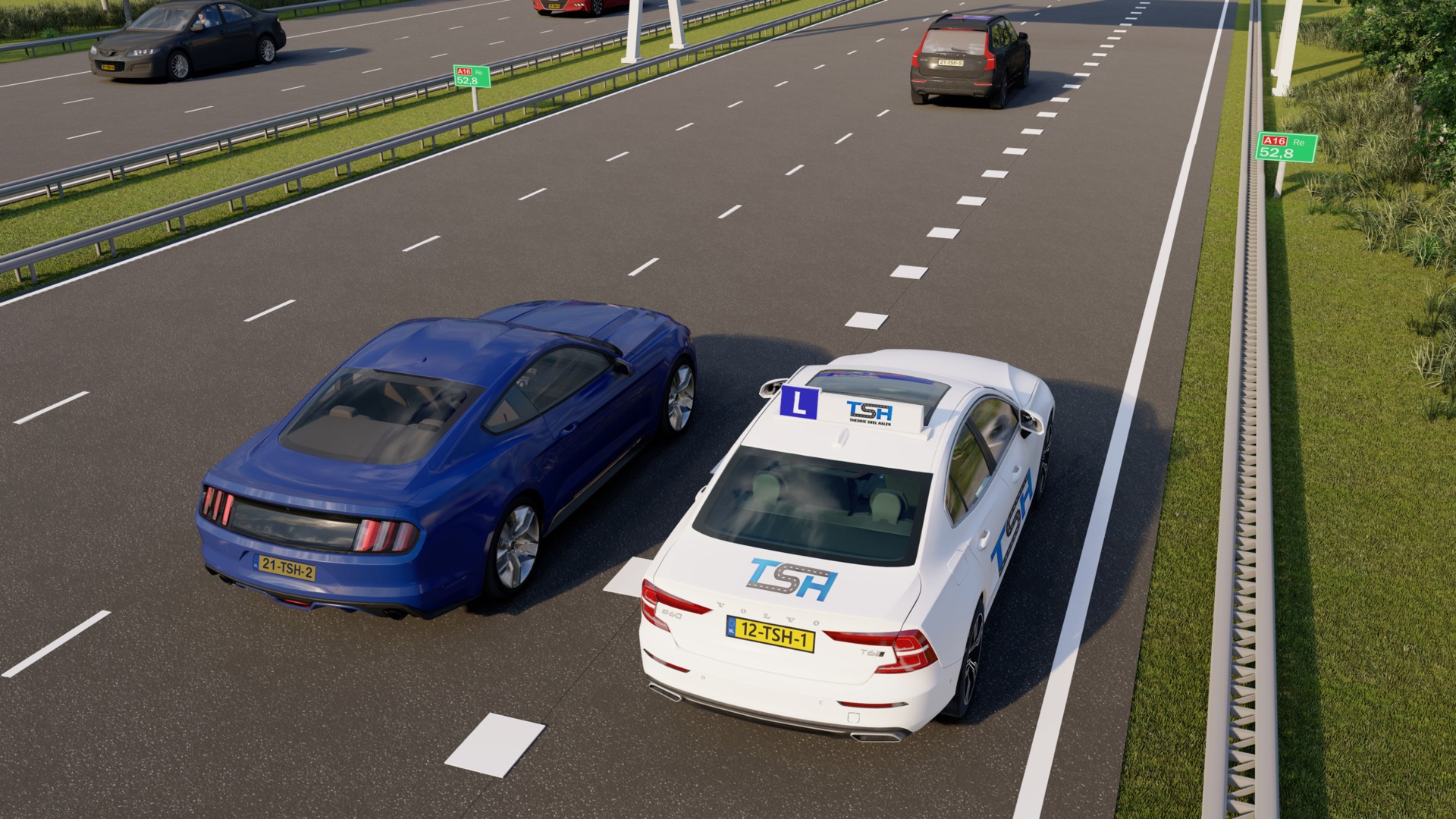 Rechts inhalen: regels & uitzonderingen voor CBR-theorie