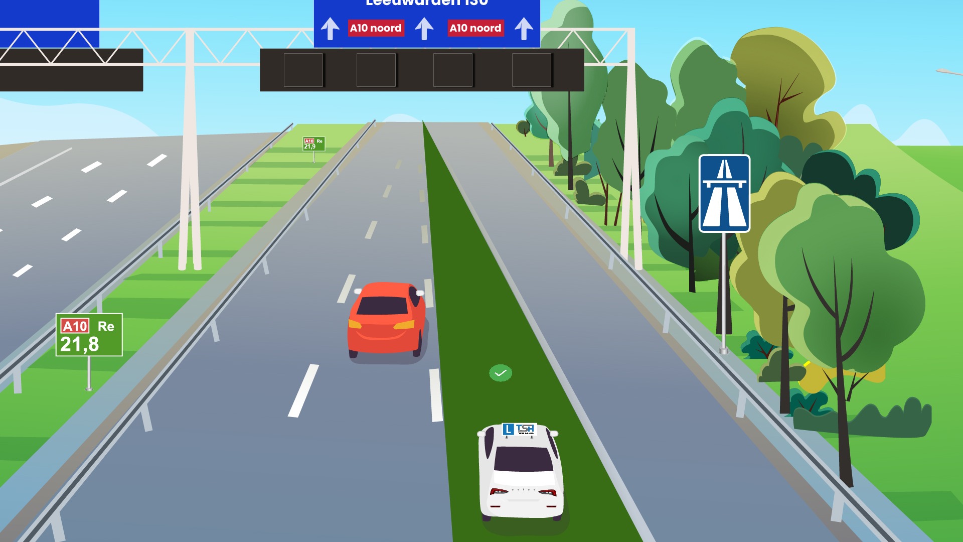Rechts inhalen: regels & uitzonderingen voor CBR-theorie