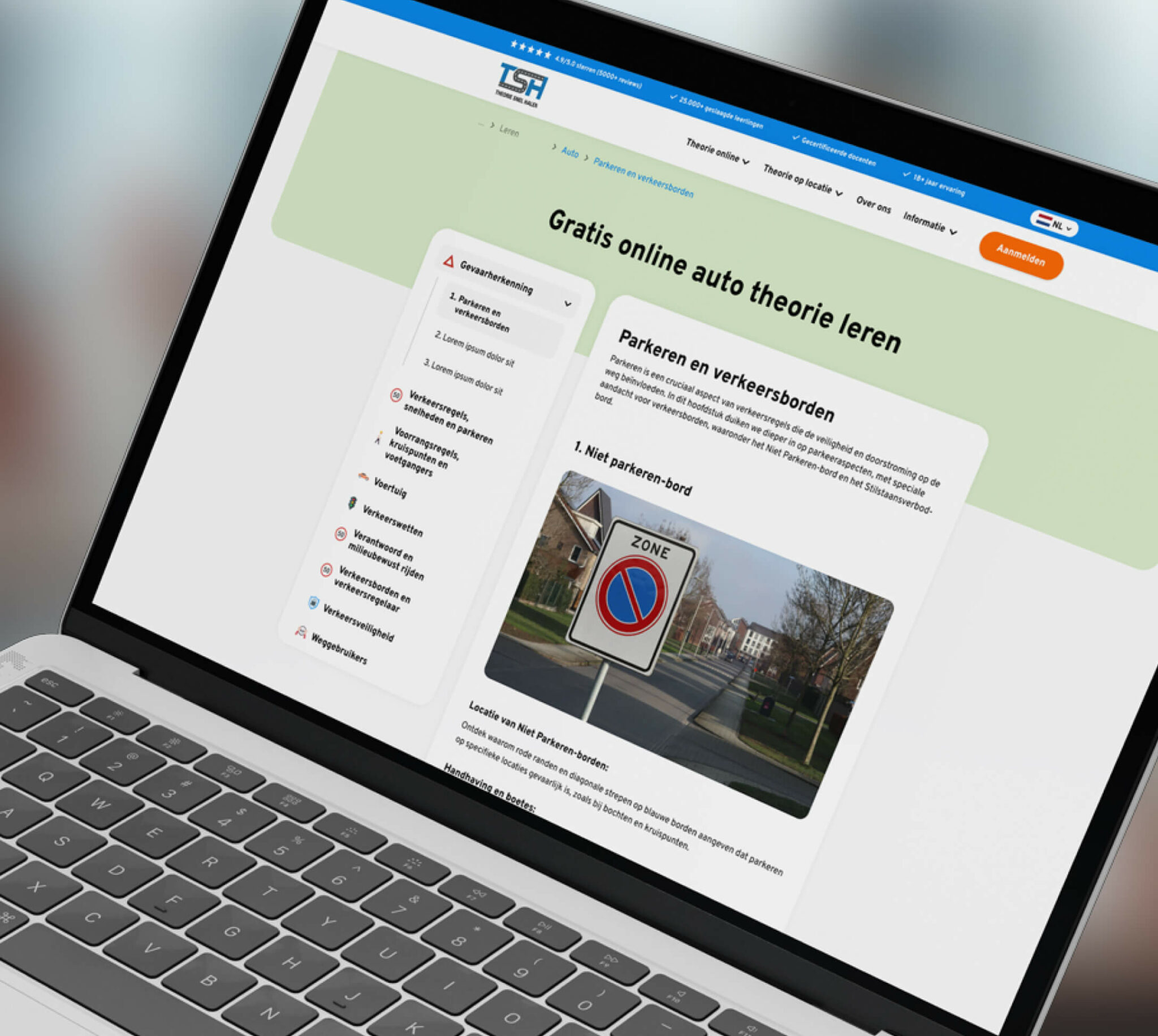 Gratis auto theorie examen oefenen: geheel CBR afgestemd