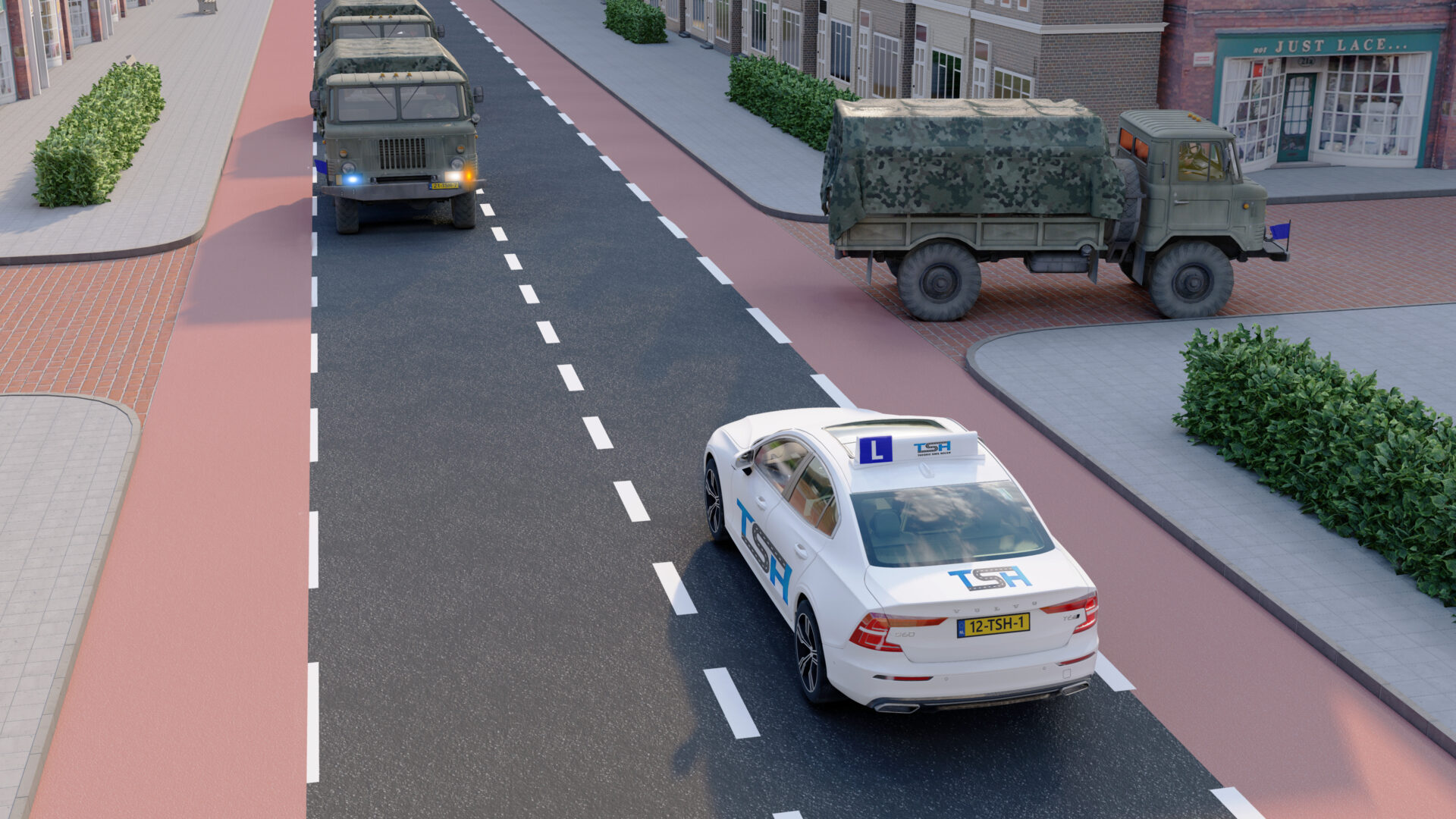 Voorrangsregels militaire colonne en uitvaartstoet | Auto Theorie