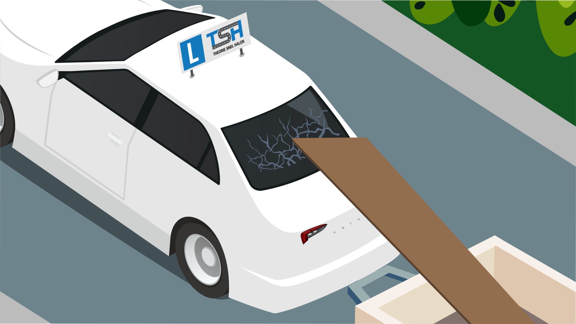 Auto theorie lading zicht – alles over slepen en vervoeren