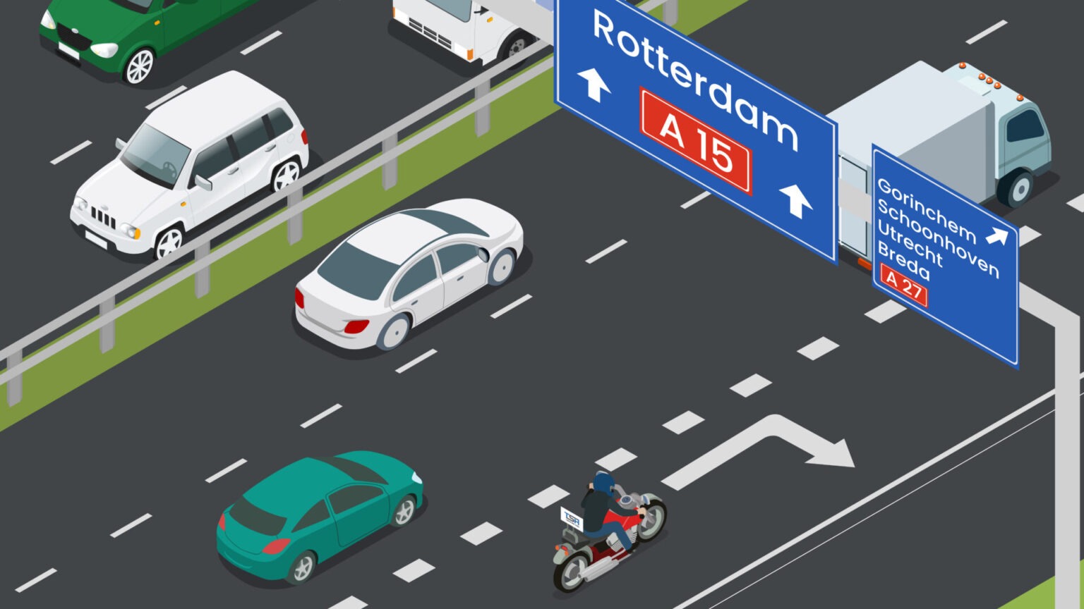 Rechts Inhalen Motor theorie: Uitleg, Regels en Uitzonderingen!