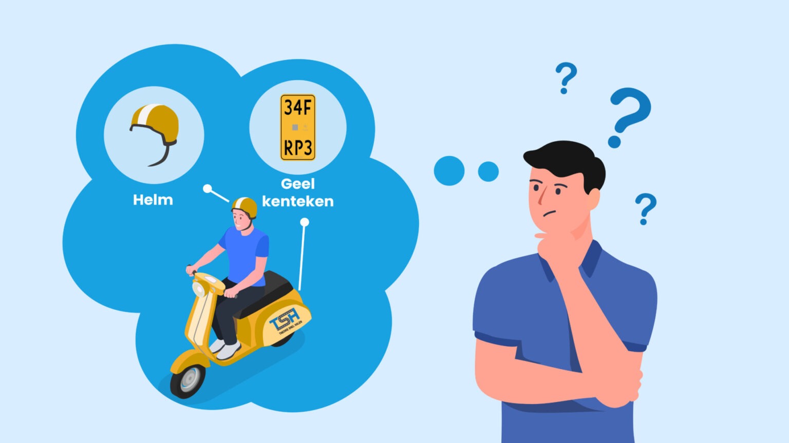 Verschil tussen snorfiets en bromfiets: snelheid en kentekenplaat