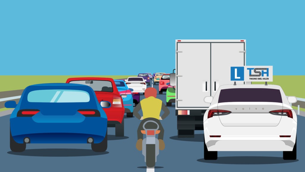 File rijden: uitleg, oorzaken & tips voor je auto theorie